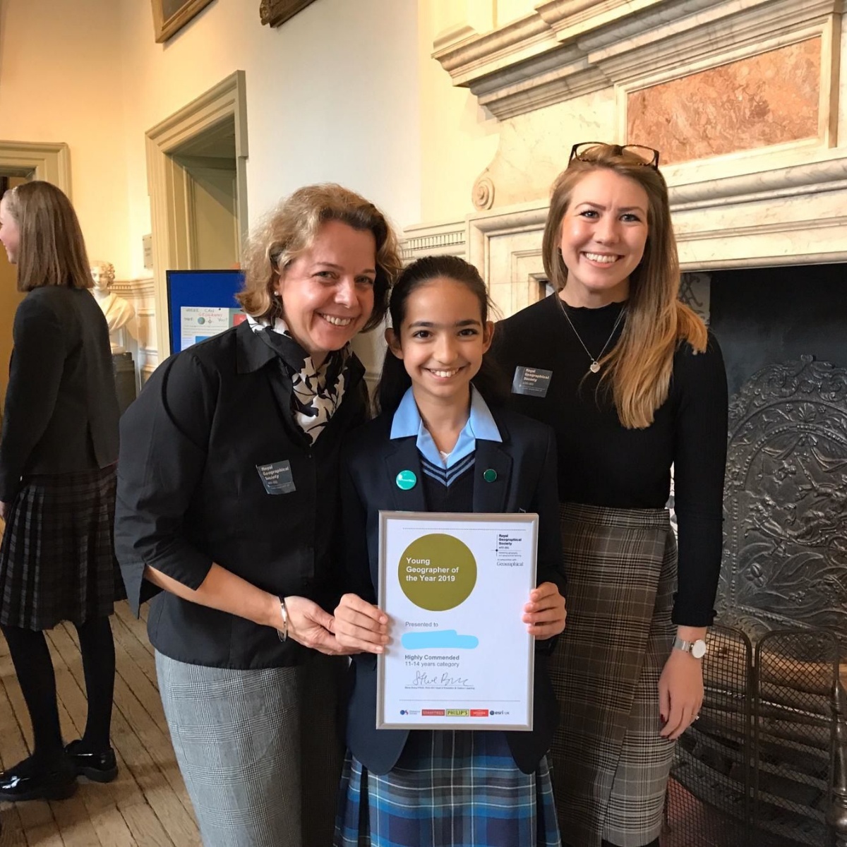 Young Geographer of the Year 12.11.19 - Leicester High School for Girls