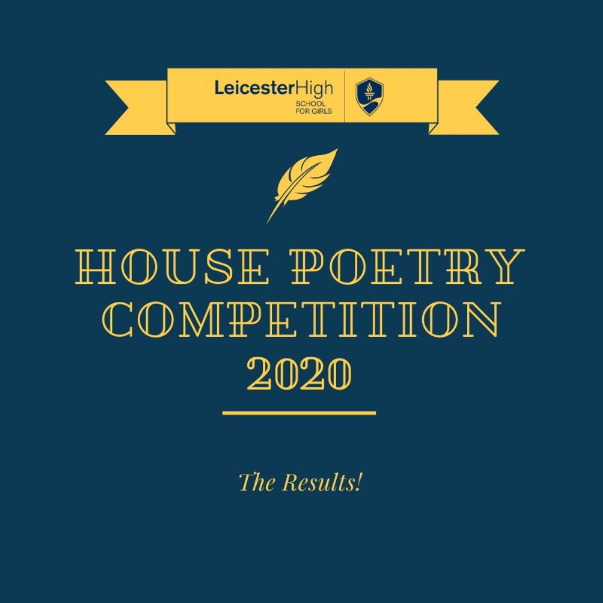House Poetry Competition 2020 - Leicester High School for Girls