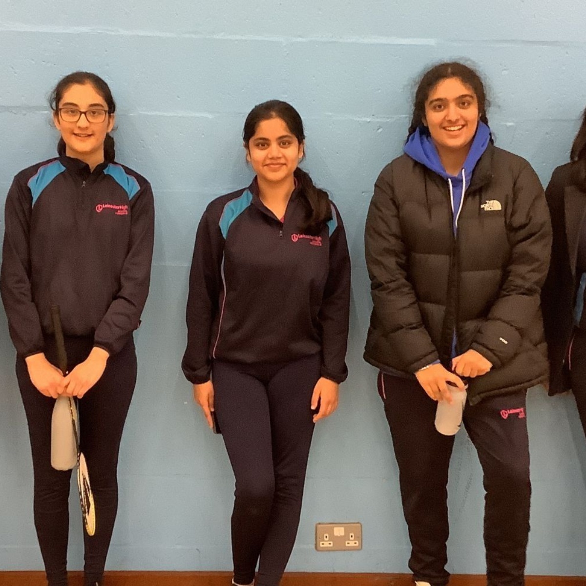 Badminton Team Competes