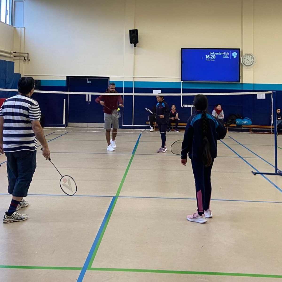 Parent-Daughter Badminton Event