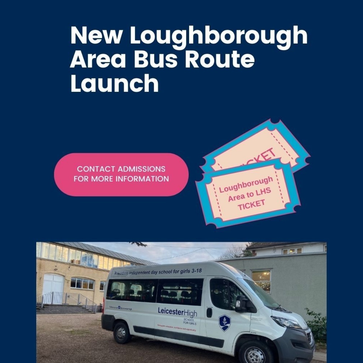 New Loughborough Bus Route | Leicester High School for Girls